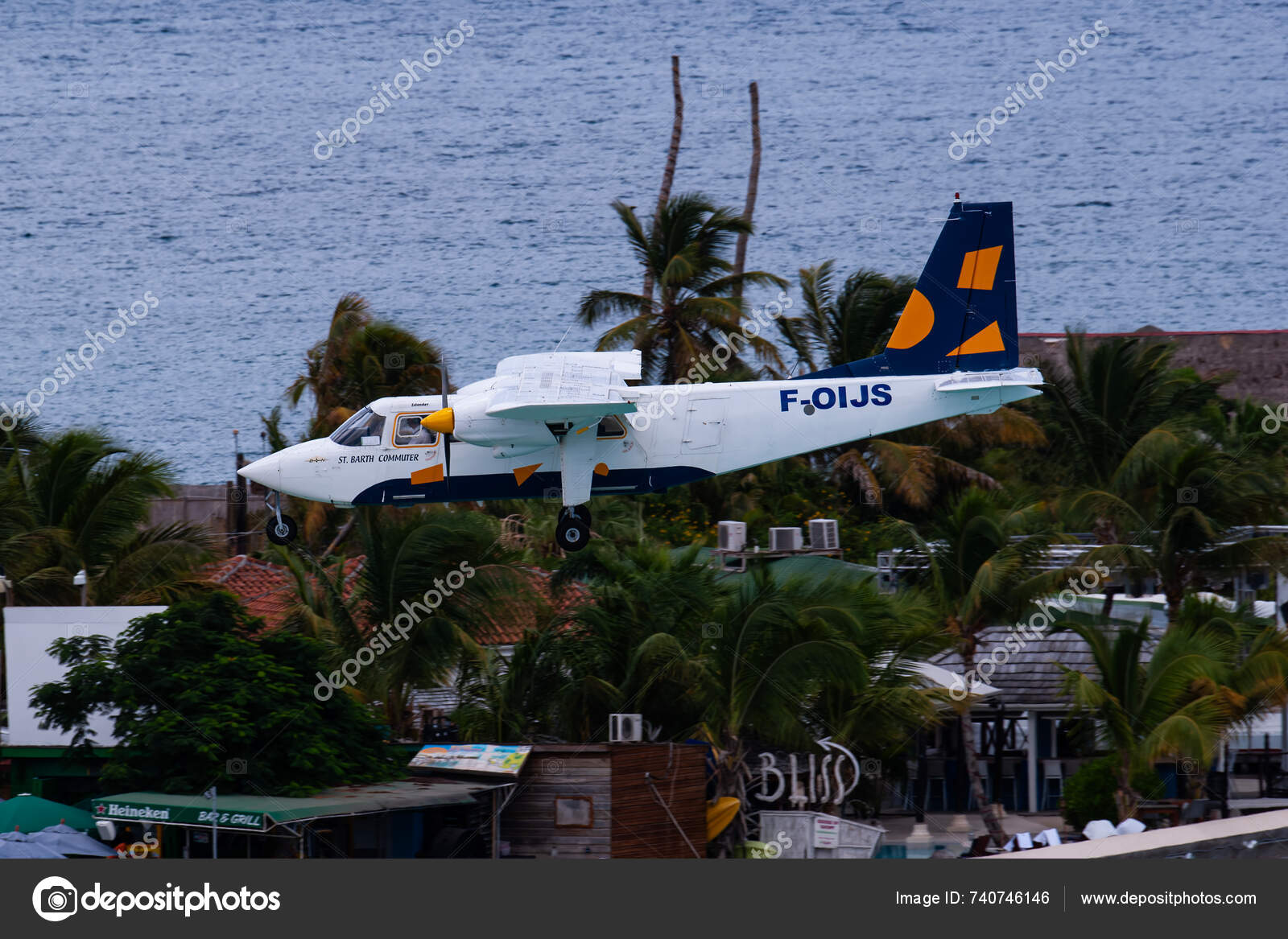 Princess Juliana Airport 2007 Simpson Bay Saint Martin — Stock ...