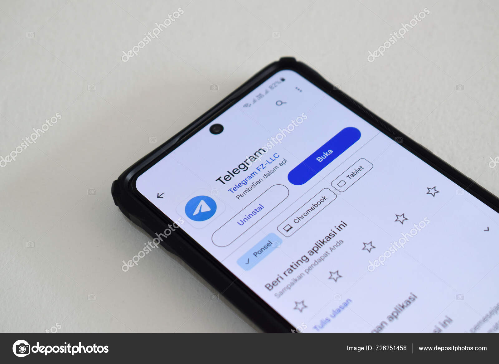 Pasuruan Indonesia June 2024 Telegram App Google Play Store Telegram ...