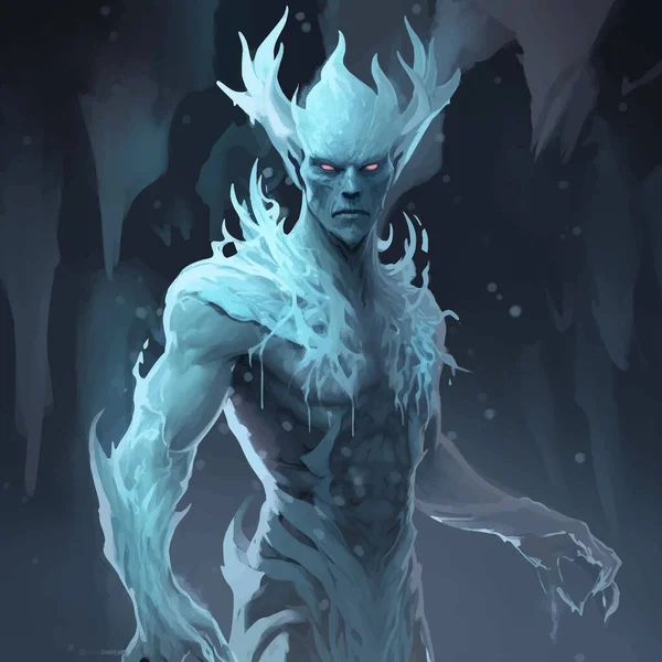 Male Ice Elemental