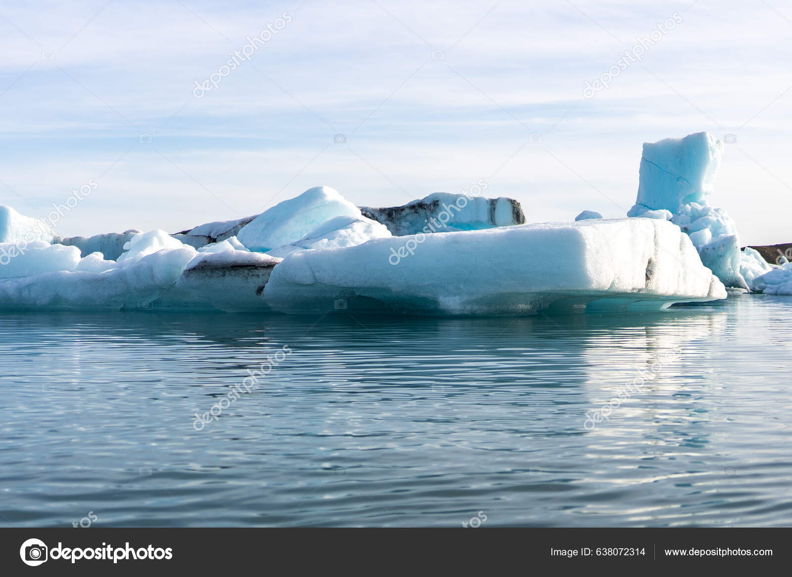 Frozen Atlantic Ocean
