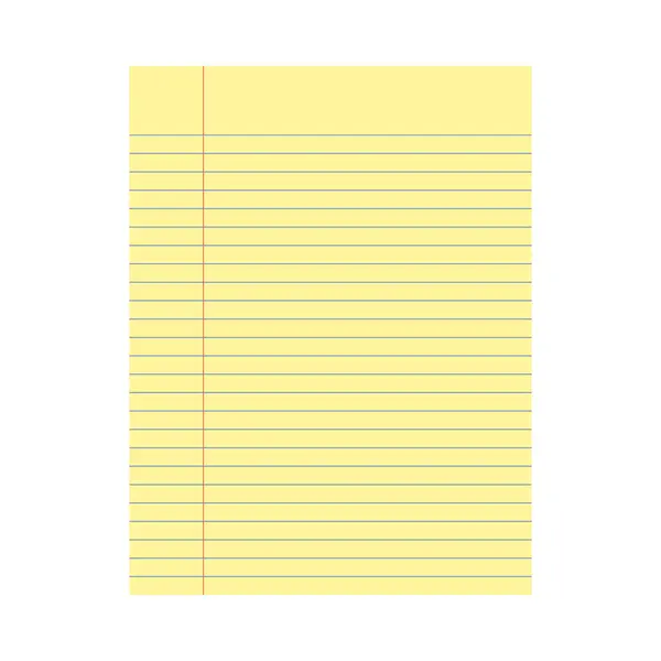 8,491,297 Yellow lined paper Vector Images | Depositphotos