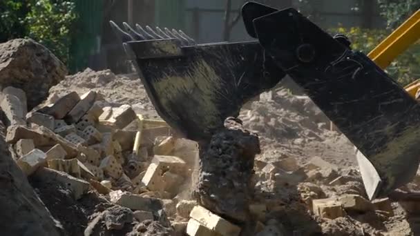 Construction Debris Demolished Buildings Bricks Left Destroyed House ...