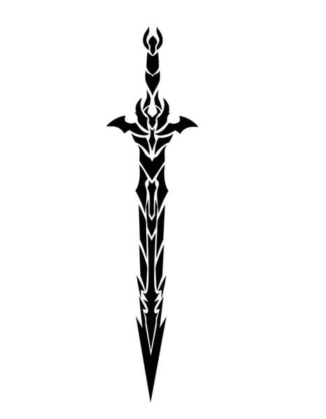 Tribal Dagger Design
