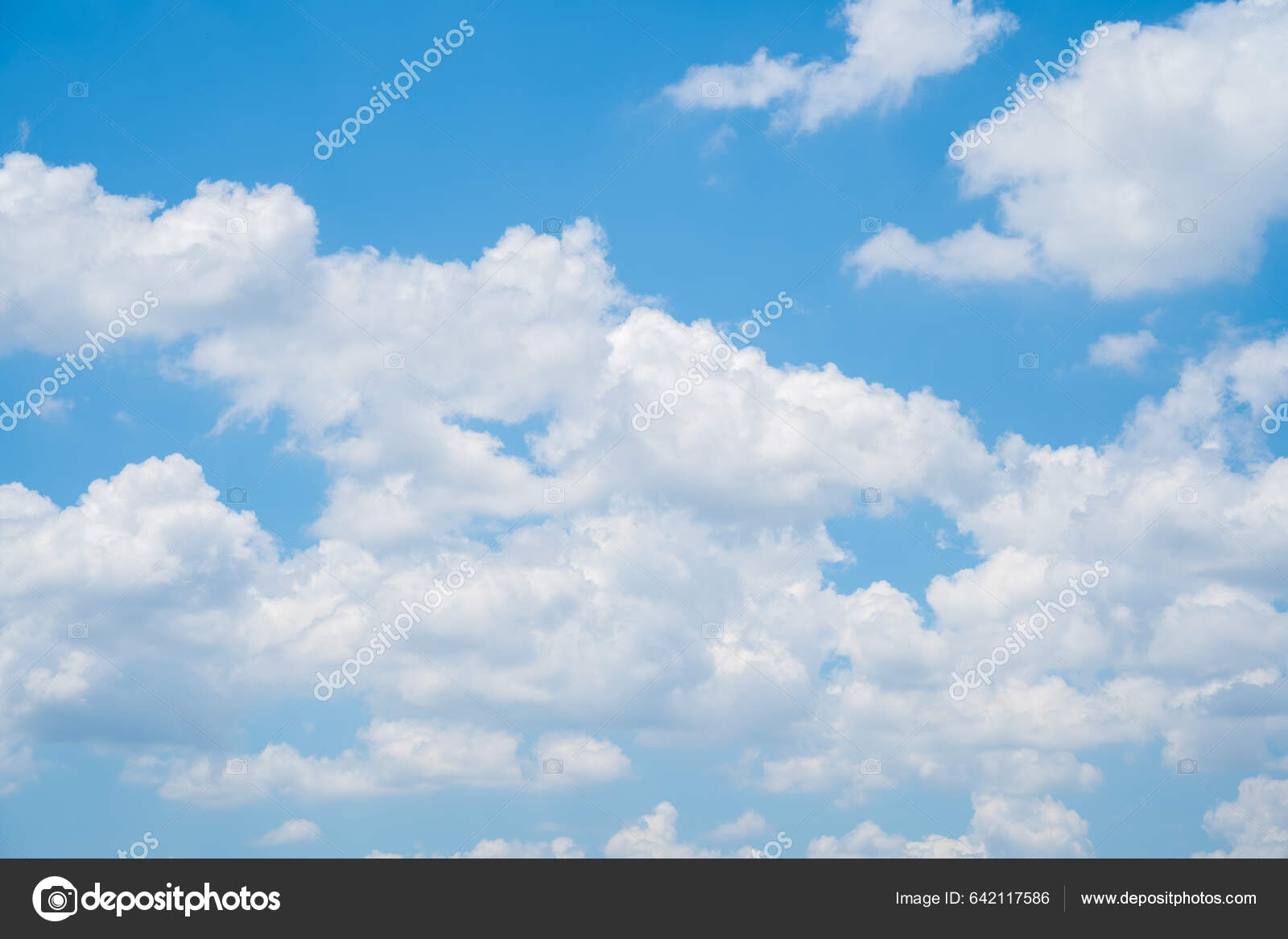 Beautiful View Blue Sky Clouds Sunrise Partly Cloudy Background Cloud ...
