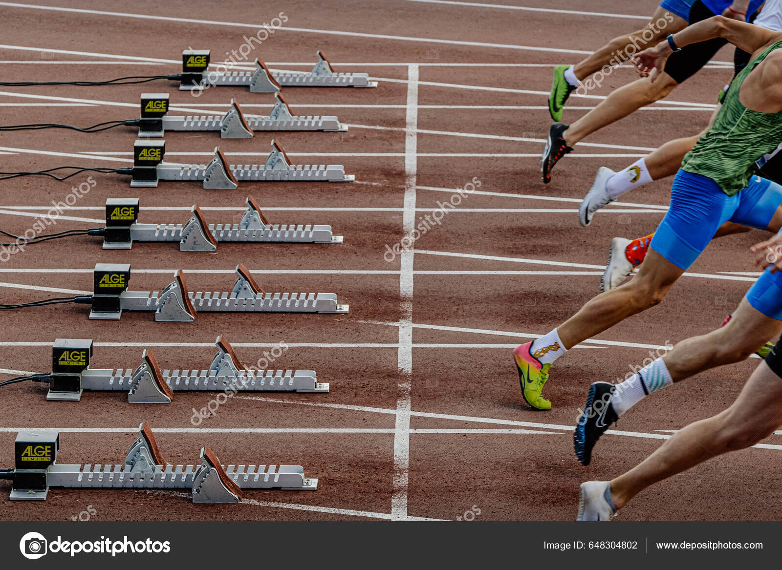 Legs Runners Athletes Nike Sprinting Spikes Start Running Starting ...