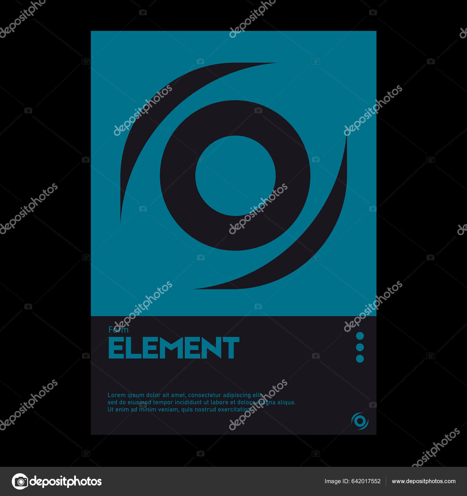 Meta Modern Aesthetics Swiss Design Poster Layout Graphic Template Made ...