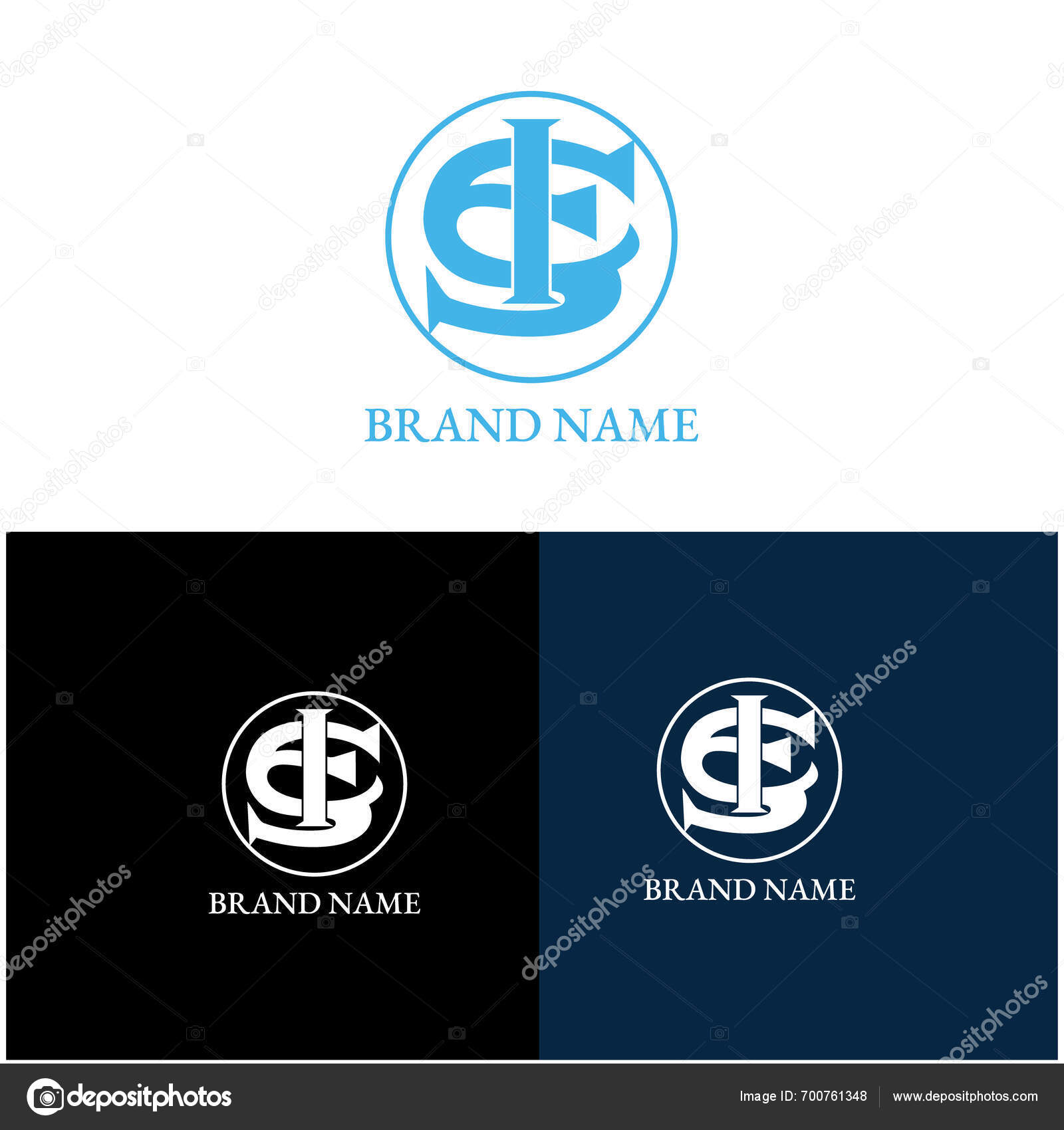 Ics Company Logo Vector Template Vector Logo Design Ics Initial Stock ...