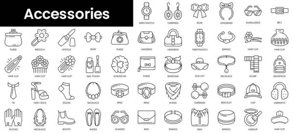 Set Outline Desert Icons Minimalist Thin Linear Web Icons Bundle Stock Vector by ©DuoWalker ...