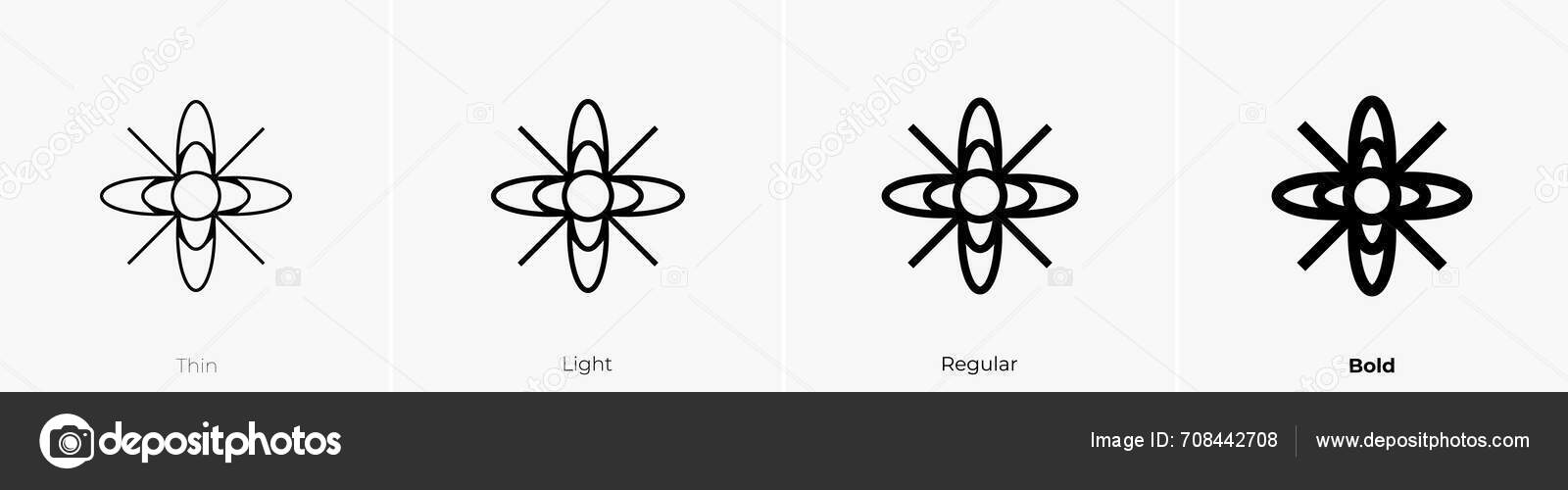 Ashoka Icon Thin Light Regular Bold Style Design Isolated White Stock Vector by ©DuoWalker 708442708
