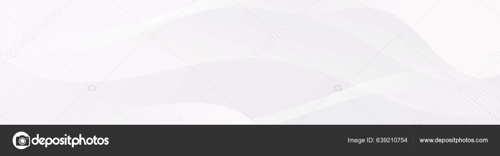 Abstract White Fluid Banner Template Modern Background Design Gradient ...