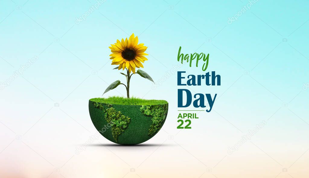 Planeta vs. Pl sticos, D a de la Tierra 2024 concepto 3d fondo del rbol. Concepto de ecolog a ...