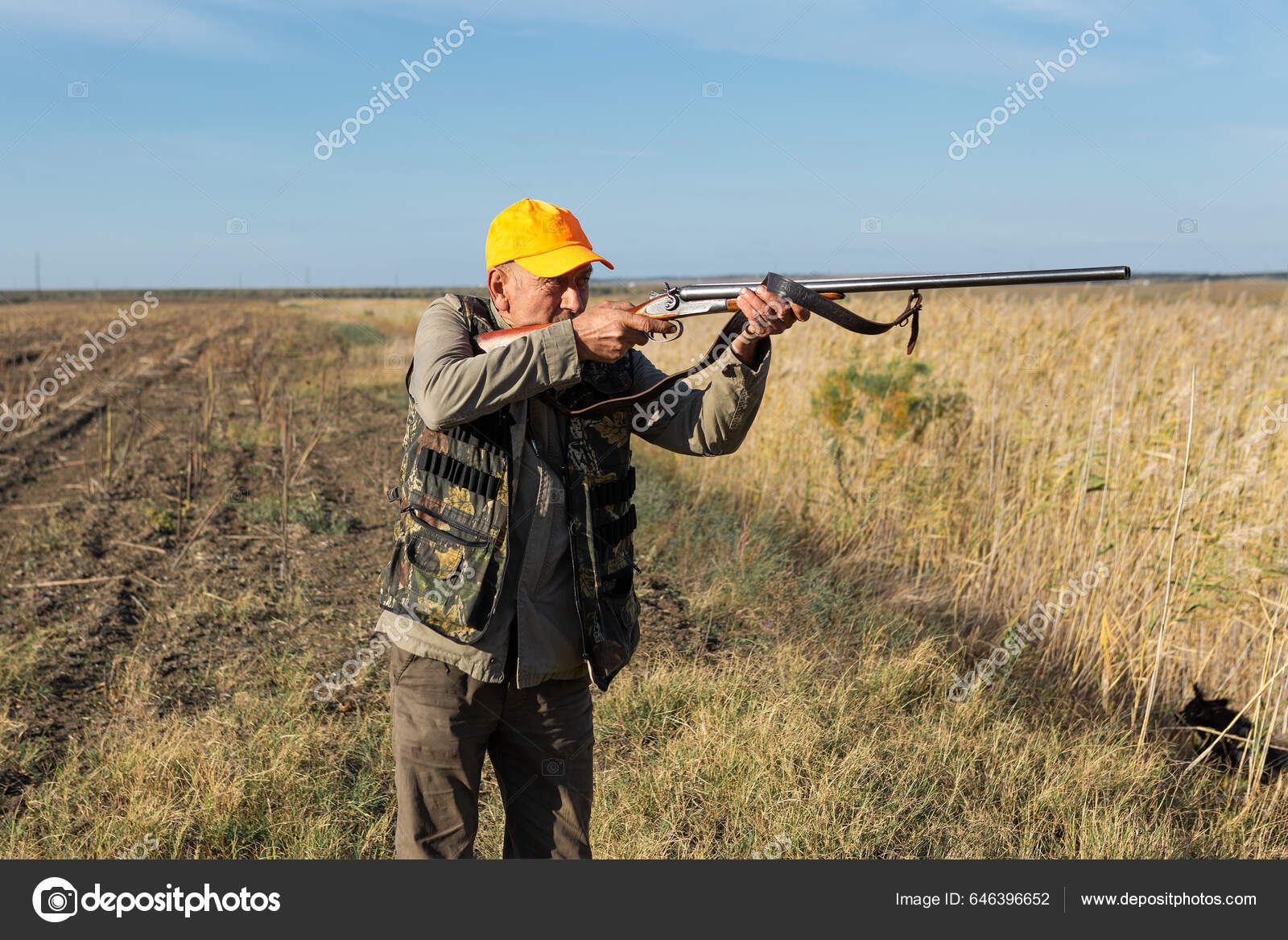 Aiming Hunting Rifle