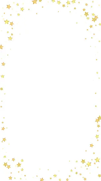 Magic Stars Vector Overlay Gold Stars Scattered Randomly Falling ...