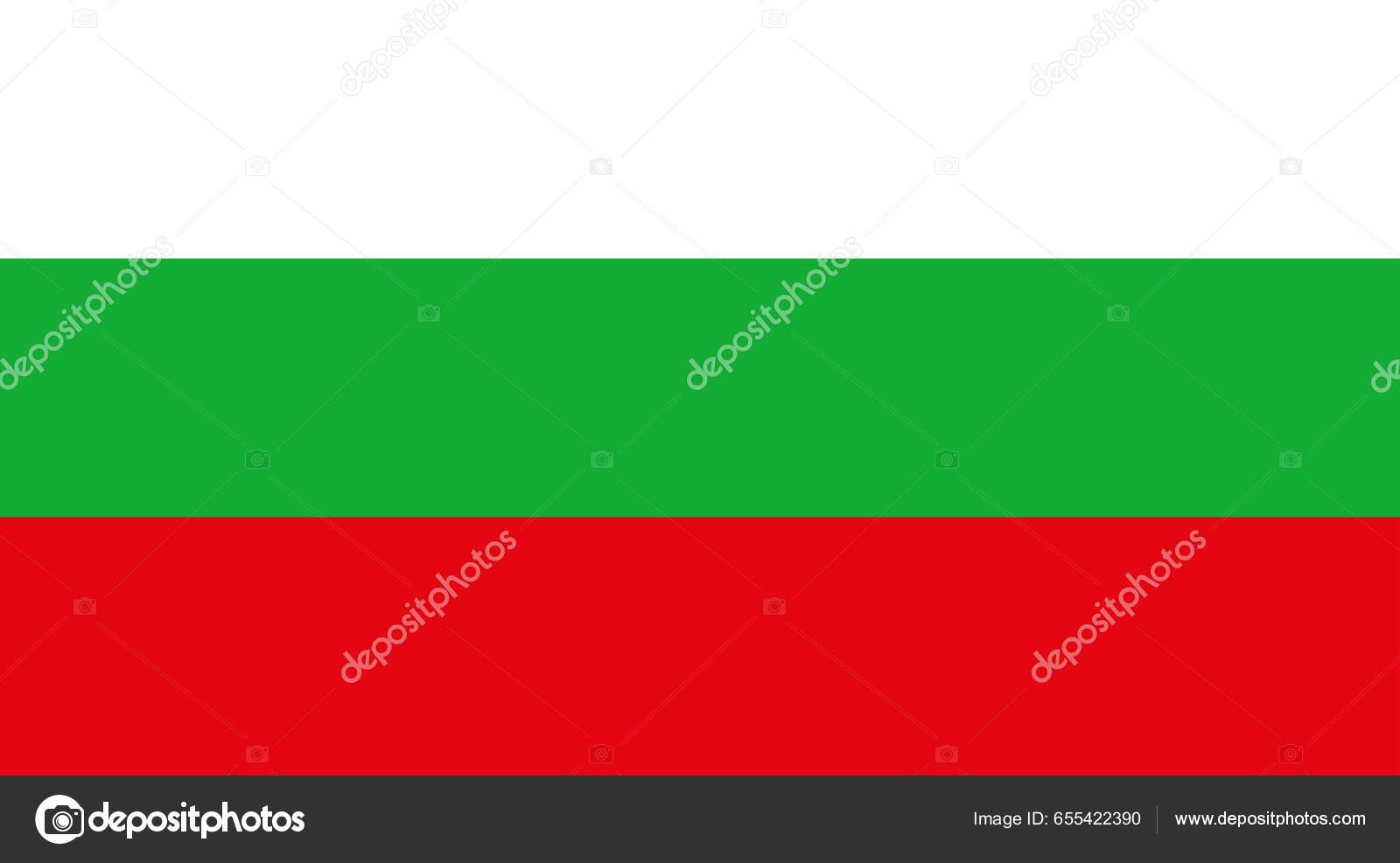 Flag Colors Bulgaria Stock Vector by ©guy.ozenne 655422390