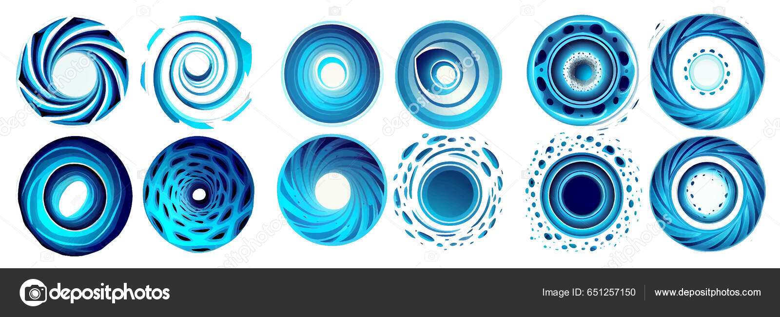 Set Vector Illustration Portal Game Level Concept Isolabe White ...