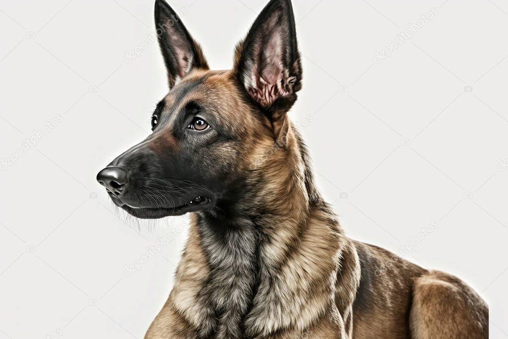 Majestuosa imagen de perro malayo belga: mostrando la inteligencia y el ...