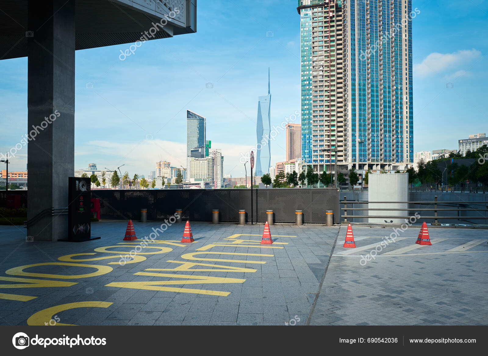 Kuala Lumpur Malaysia Nov 2023 Building Exterior Tun Razak Exchange ...