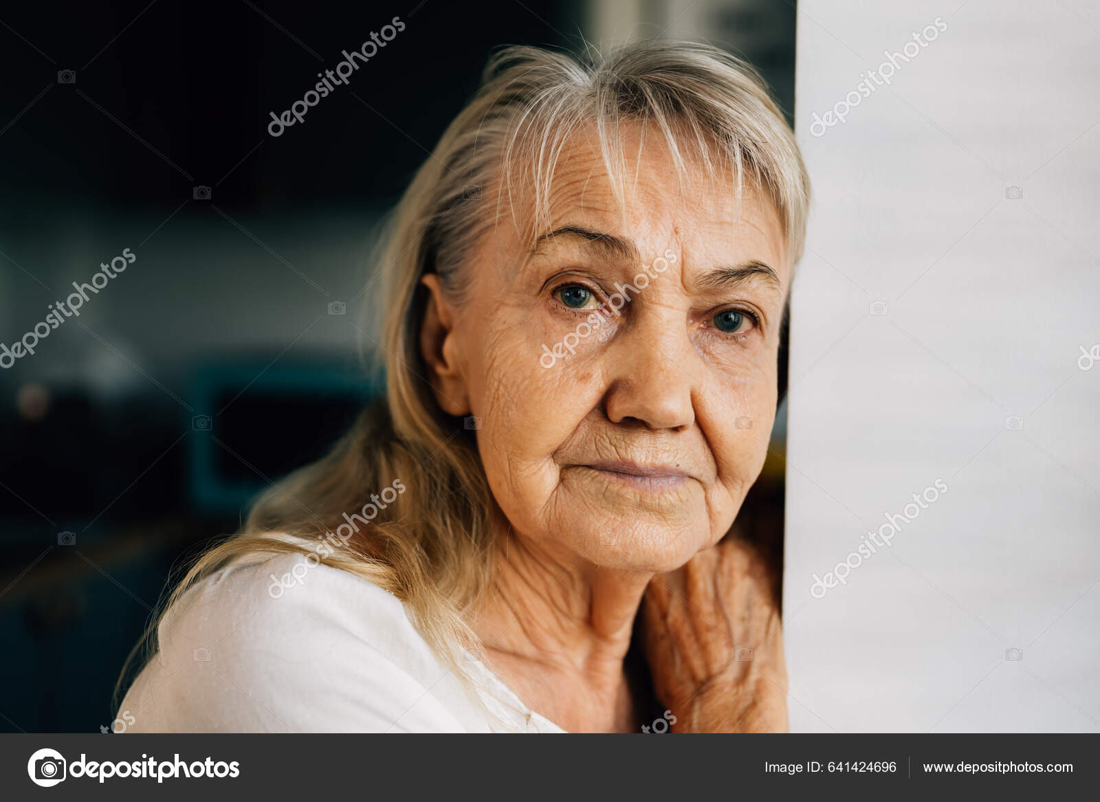 Senior Portrait Grandmother Using Smart Phone Home Happy Retirement ... Senior Portrait Grandmother Using Smart Phone Home Happy Retirement ...
