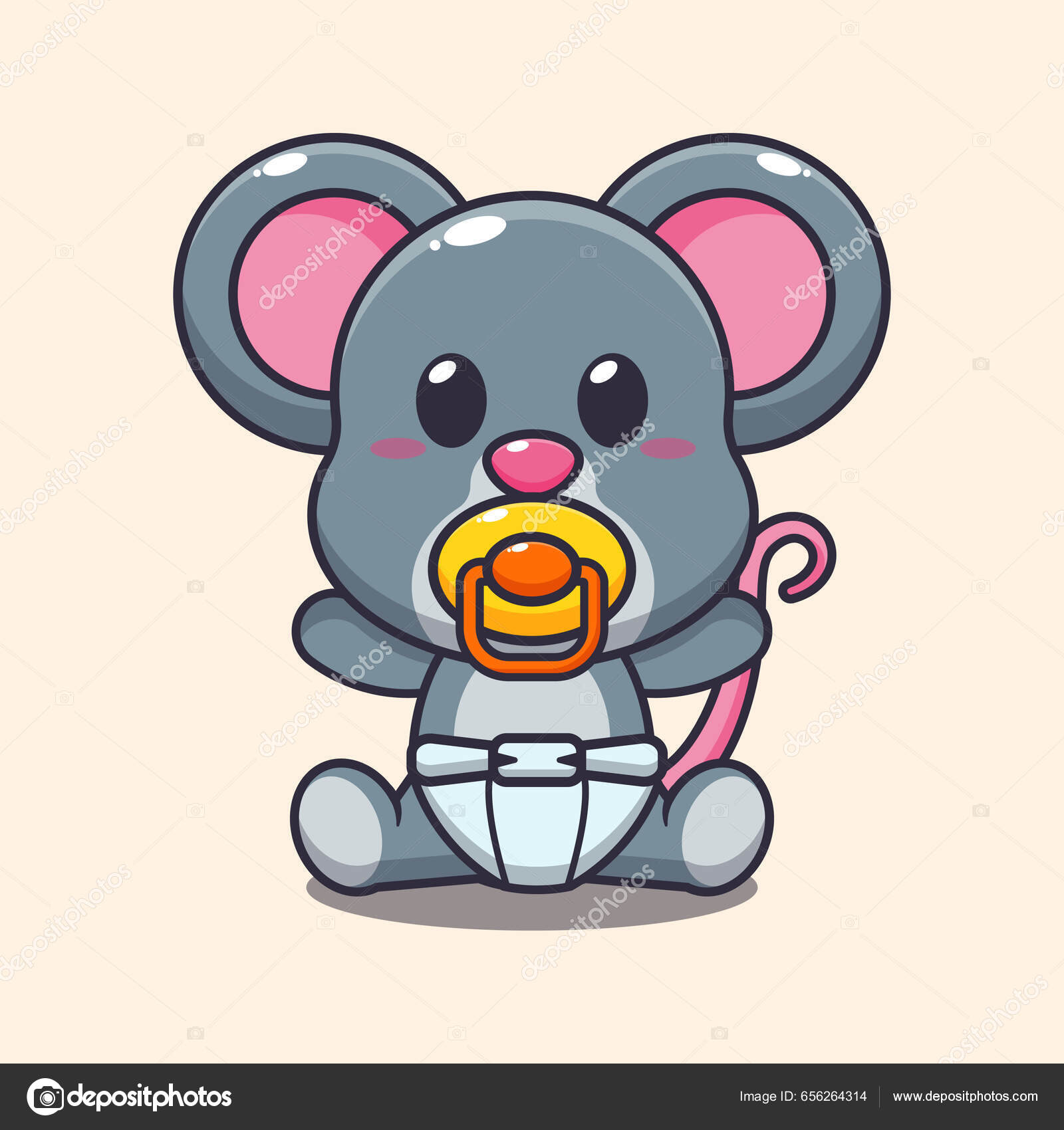Cartoon Baby Mouse