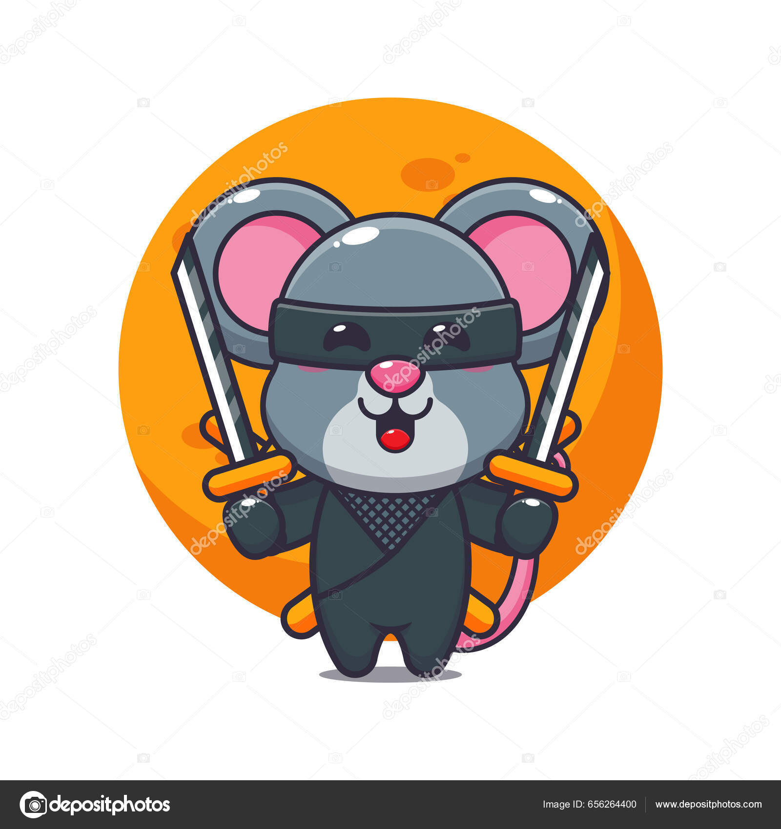 Images De Ninja De Dessin Animé Mignon