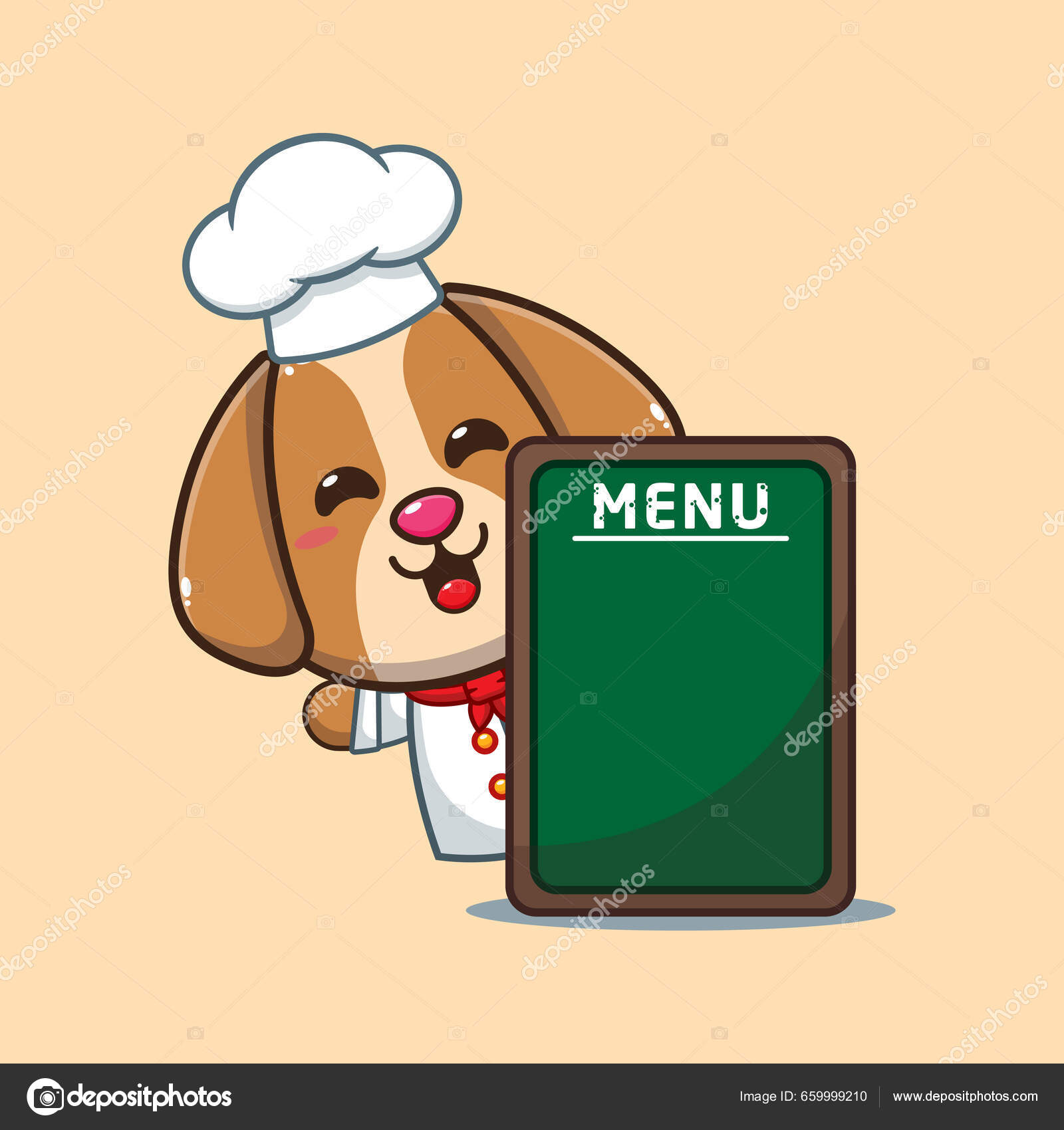 Dog Chef Clipart