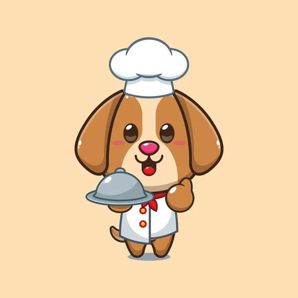 Perro chef imágenes de stock de arte vectorial | Depositphotos