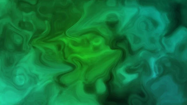 Glow green color abstract wave liquid background illustration. - Stock Image - Everypixel