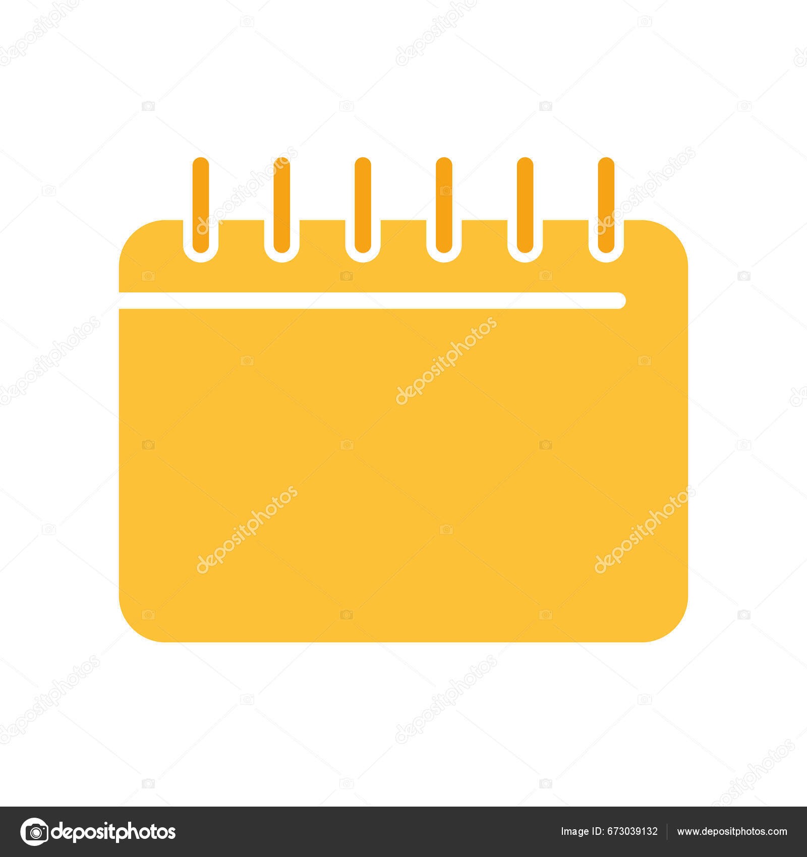 Calendar Line Icon Day Week Organizer Planning Month Year Schedule ...