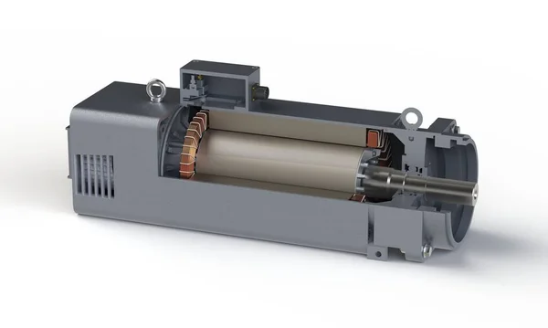 Car Starter Section View Components Rendering Isolated White Background Stock Photo by ©BVNIMA ...