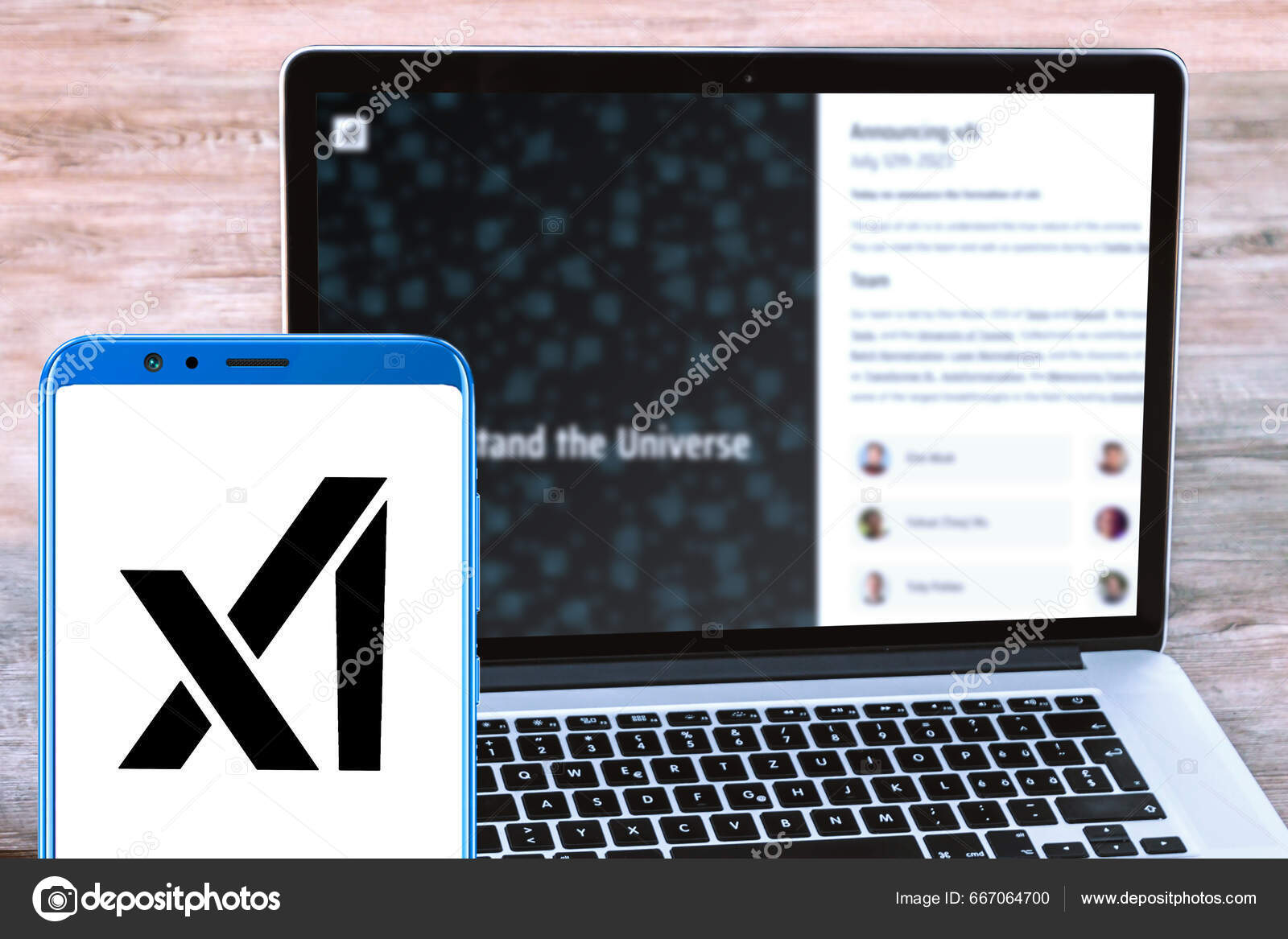 Xai Logo Holding Mobile Screen Xai Website Page Blurred Laptop — Stock ... Xai Logo Holding Mobile Screen Xai Website Page Blurred Laptop — Stock ...