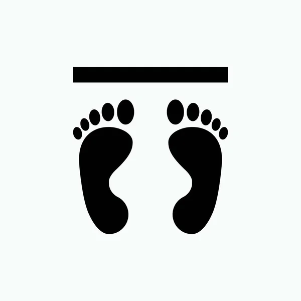 Trace Icon Footprints Symbol Vector Stock Vector by ©davidalbertus85 ...