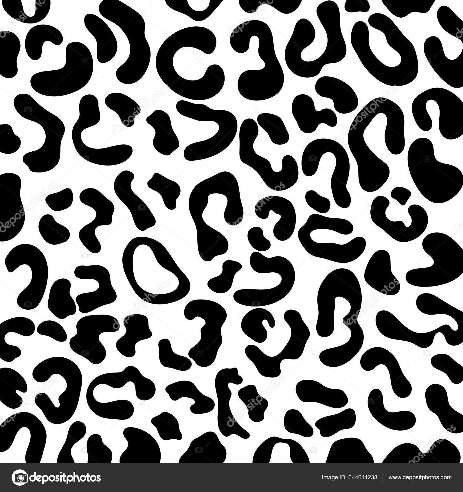 Cheetah Vector Pattern