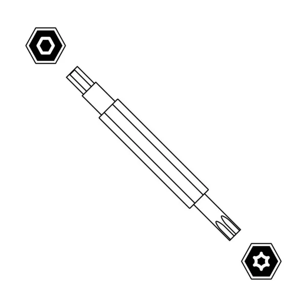 Torx Screwdriver Drawing