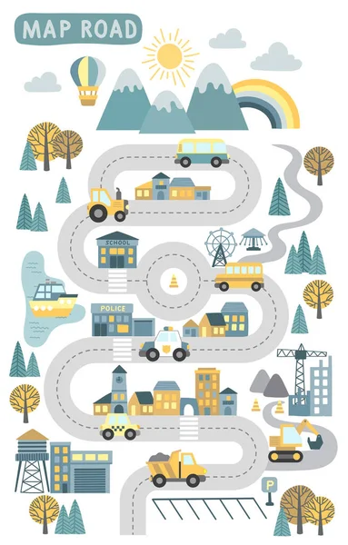 100,000 Cartoon road map Vector Images | Depositphotos