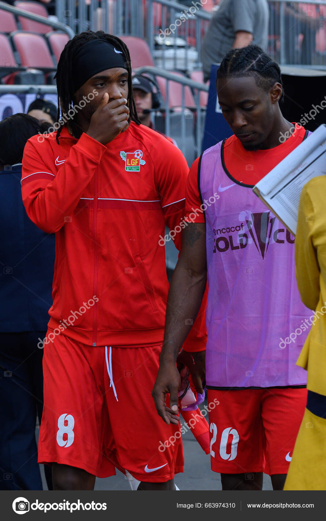 Toronto Canada June 2023 Jordan Tell 2023 Concacaf Gold Cup – Stock ...