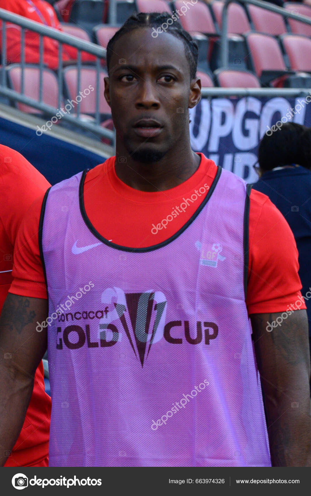 Toronto Canada June 2023 Jordan Tell 2023 Concacaf Gold Cup – Stock ...