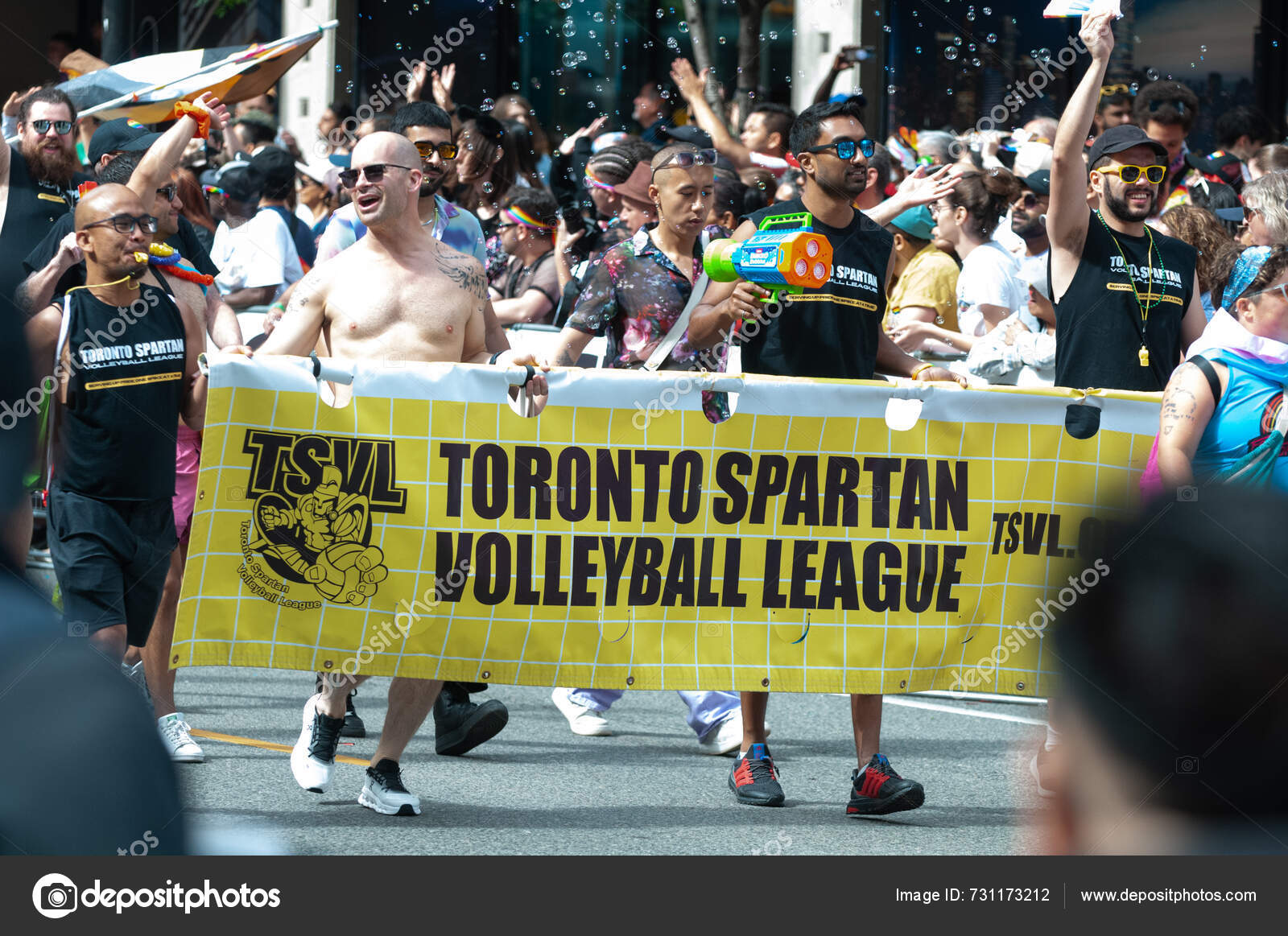 Toronto Canada June 2024 Portrait 2024 Annual Pride Parade Participant ...
