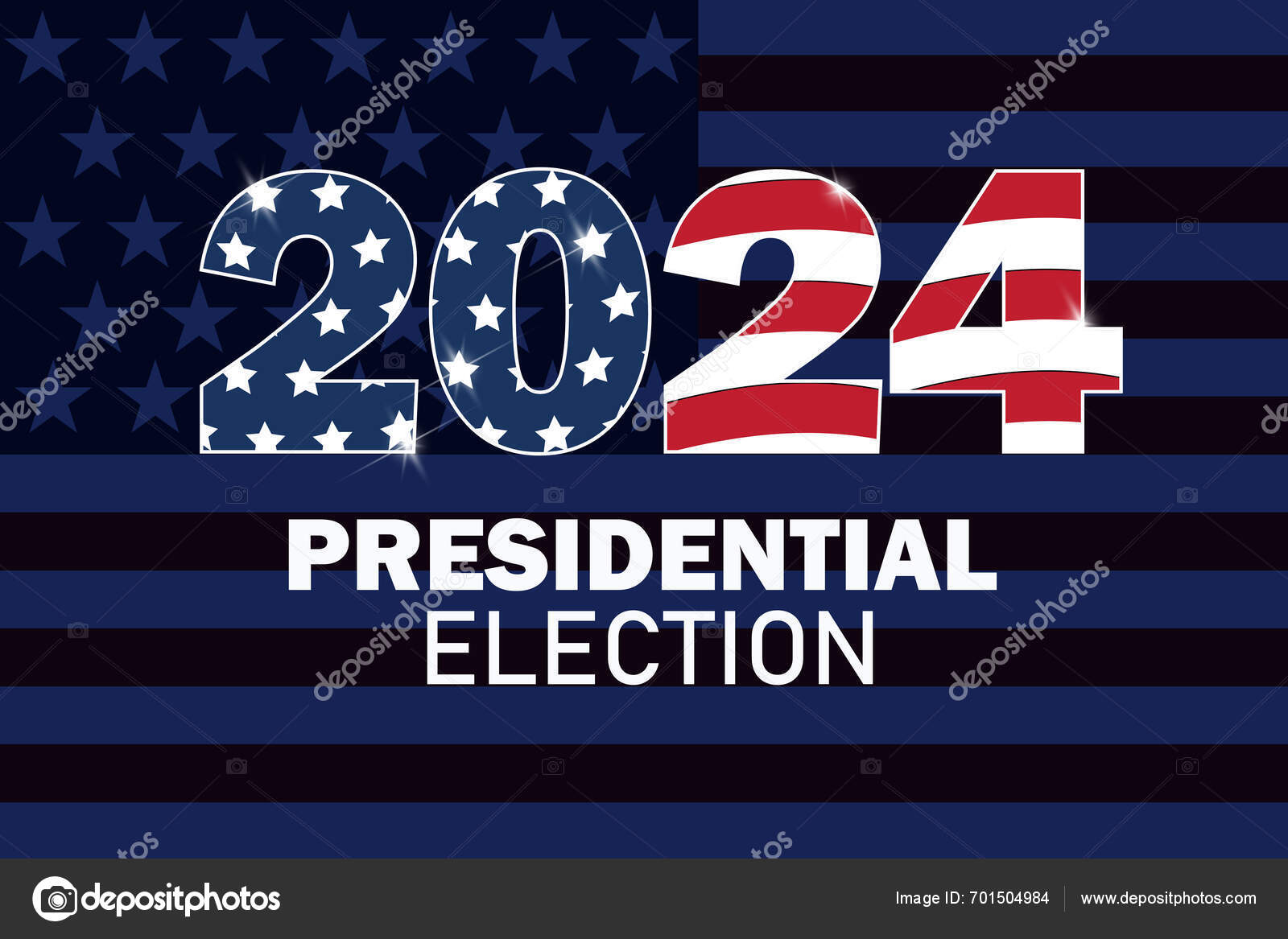 United States America 2024 Presidential Election Day 2024 Presidential ...