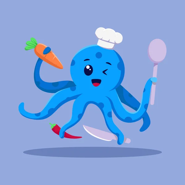 23,382,154 Octopus chef Vector Images | Depositphotos