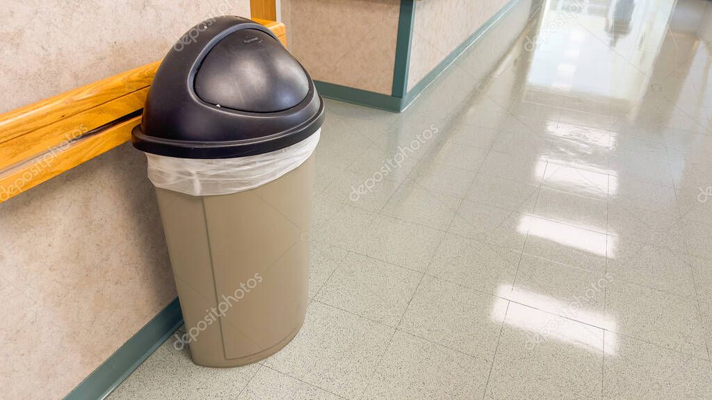 basurero simboliza el desperdicio, la limpieza y la responsabilidad ...