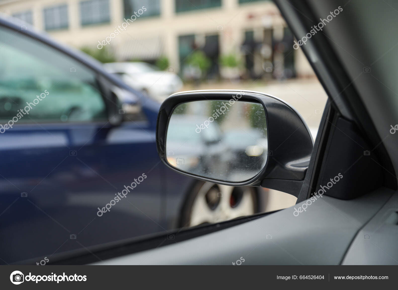 Car Mirror Reflects Both Practicality Introspection Symbolizing Self ...