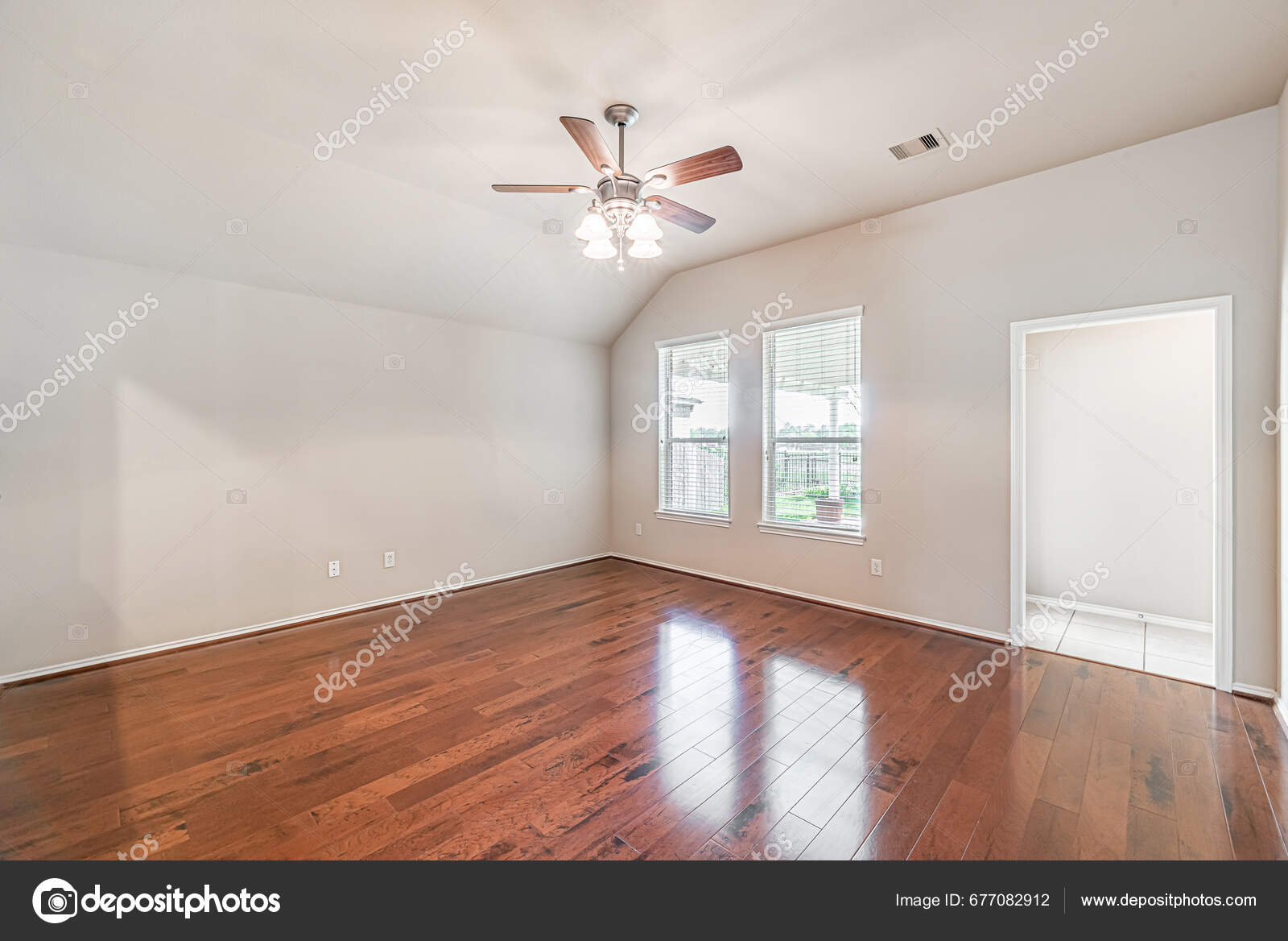 Empty Room Interior Design Rendering — Stock Photo © 52Photo #677082912