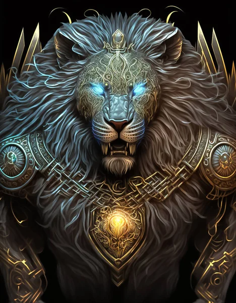 Fantasy lion Stock Photos, Royalty Free Fantasy lion Images | Depositphotos