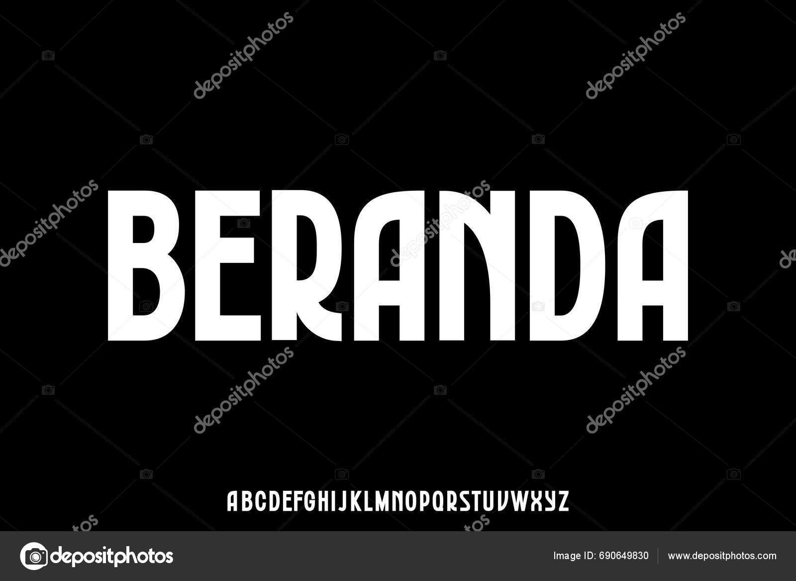 Unique Decorative Sans Serif Retro Style Alphabet Display Font Vector ... Unique Decorative Sans Serif Retro Style Alphabet Display Font Vector ...