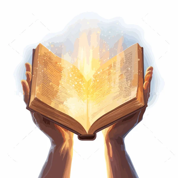 Open Bible Light Rays