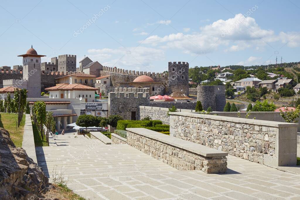 El castillo de Rabati es un complejo de castillo medieval en ...