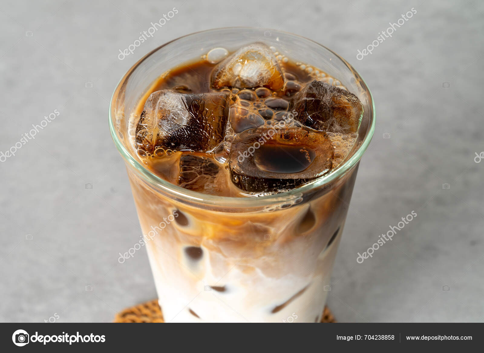 Coffee Einstein Cold Buru Latte Sweet Potato Latte Latte — Stock Photo ...