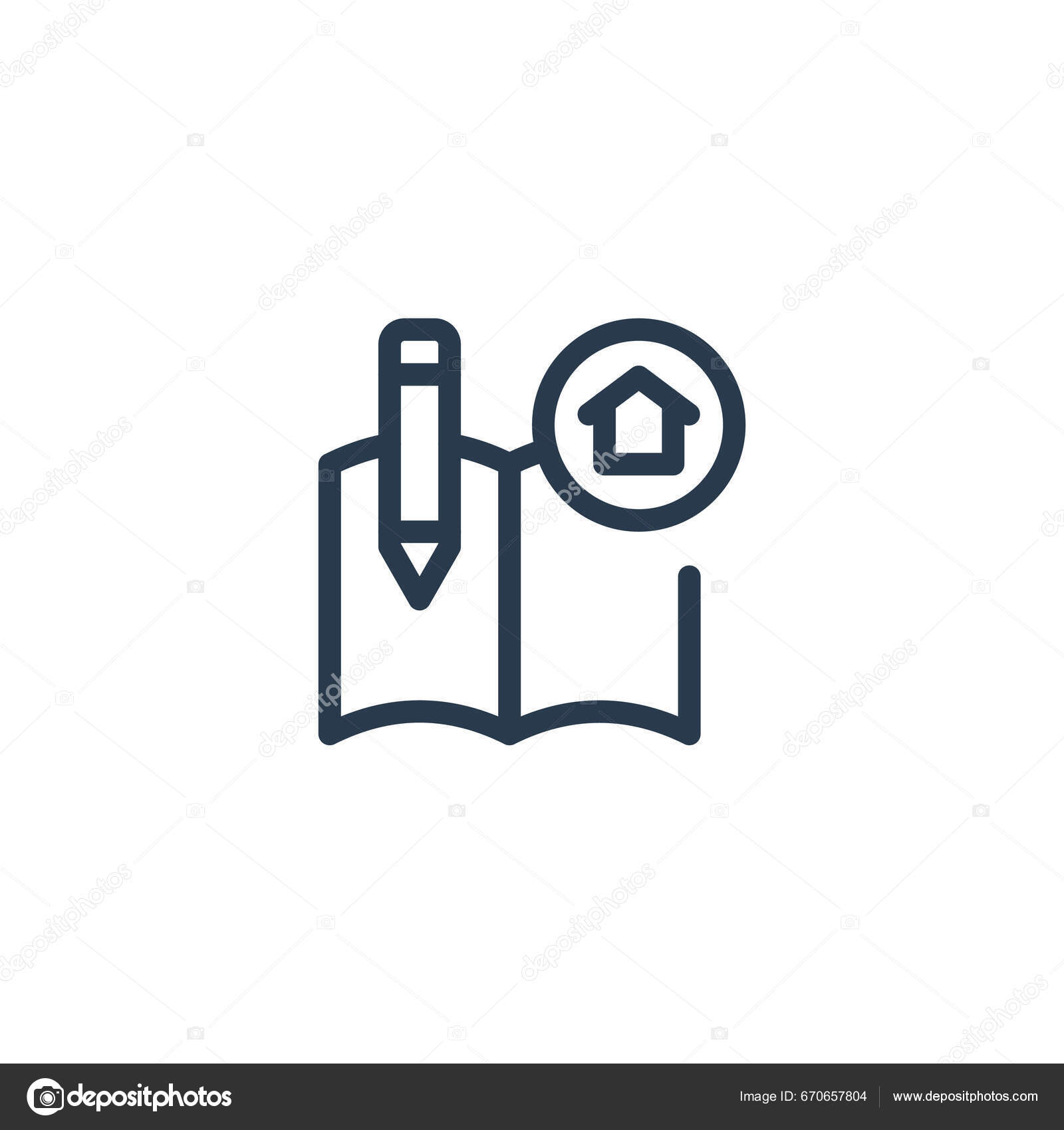 Study Practice Homework Icon Stock Vector by ©eklip.studio 670657804
