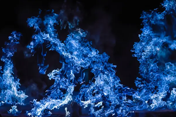 Blue flames Stock Photos, Royalty Free Blue flames Images | Depositphotos