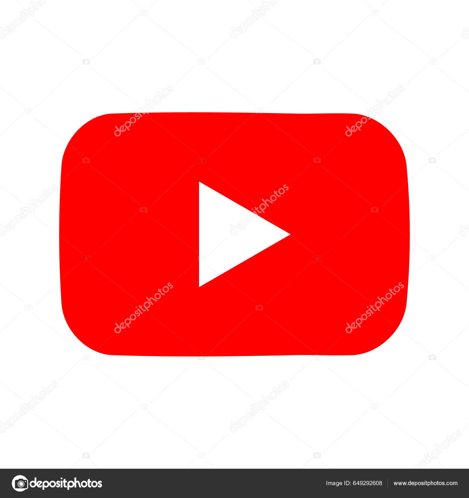 Icone Oficial Do Youtube Transparente